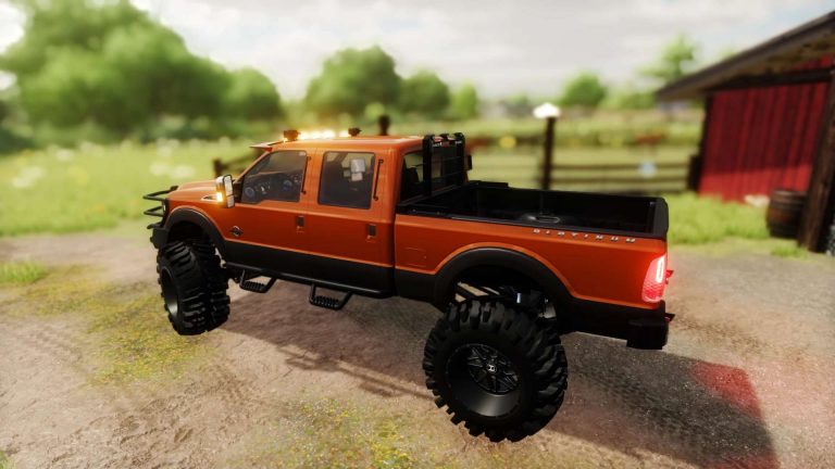 2013 Ford Super Duty v1.0 FS22 Mod | Farming Simulator 22 Mod