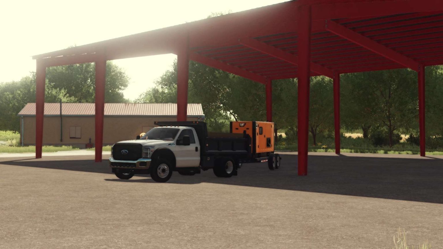 2016 Ford F550 Dump Truck Release v1.0 FS22 Mod | Farming Simulator 22 Mod