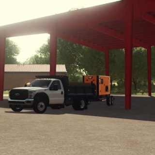 2016 Ford F550 Dump Truck Release v1.0 FS22 Mod | Farming Simulator 22 Mod