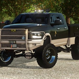 2018 Ram 3500 Service Truck v1.0 FS22 Mod | Farming Simulator 22 Mod
