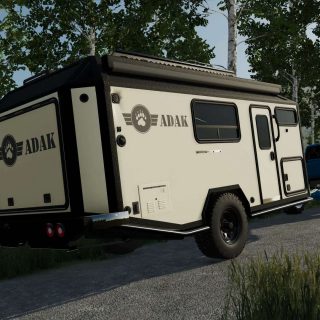 Adak Adventure Trailer v1.0 FS22 Mod | Farming Simulator 22 Mod