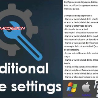 Additional Game Settings VERSION EN ESPANOL V1.2.0.1 FS22 Mod | Farming ...