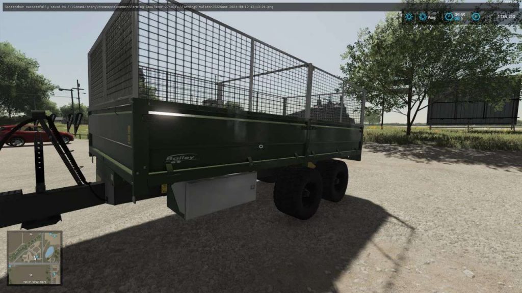 Baileys Dropside trailer v1.0 FS22 Mod | Farming Simulator 22 Mod