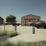 Barb Wire Chain Link Fence + Gates V1.0 FS22 Mod | Farming Simulator 22 Mod