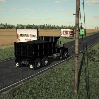 Billboard Advertisements V1.0 FS22 Mod | Farming Simulator 22 Mod