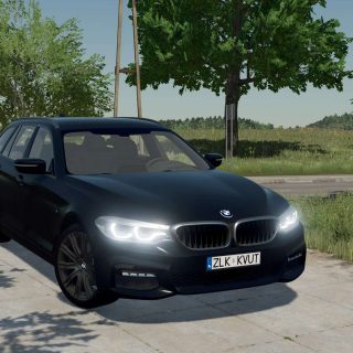 BMW 5 Touring G31 v1.0 FS22 Mod | Farming Simulator 22 Mod