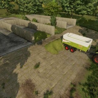 Bunker Silo Set v1.0.1 FS22 Mod | Farming Simulator 22 Mod