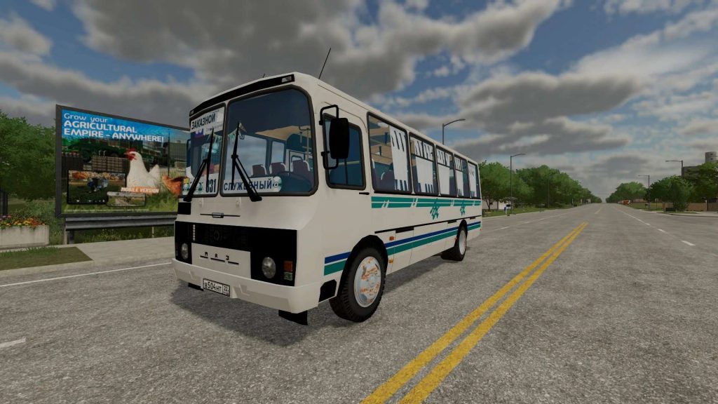 BUS PAZ 4234 v2.0 FS22 Mod | Farming Simulator 22 Mod