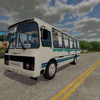 BUS PAZ 4234 v2.0 FS22 Mod | Farming Simulator 22 Mod