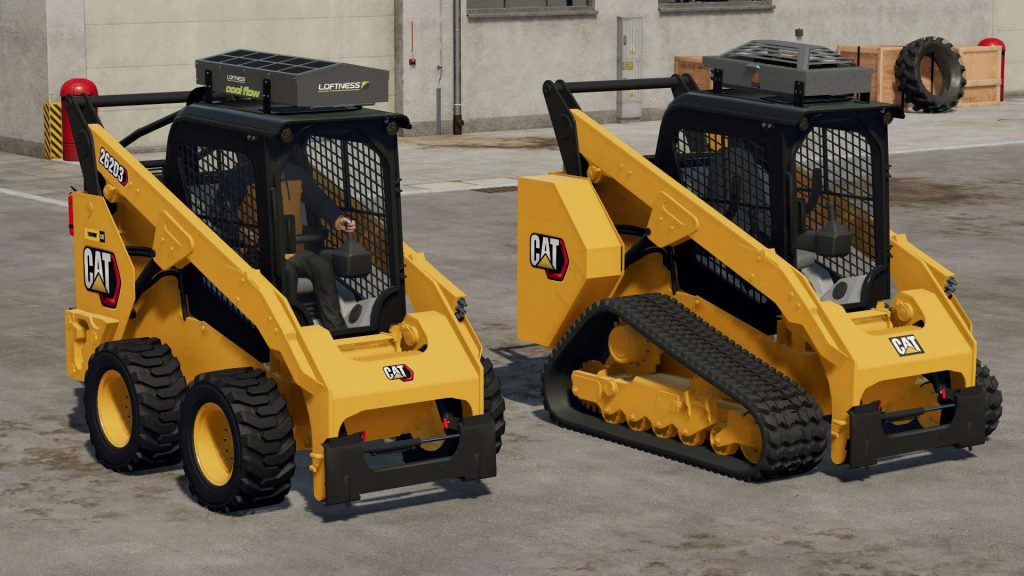 CAT 262D/272D & 289D/299D v1.0 FS22 Mod | Farming Simulator 22 Mod