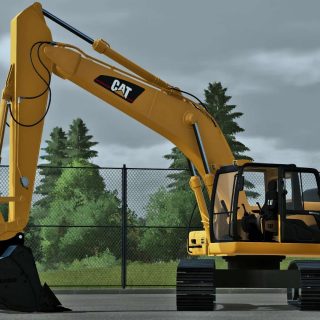 Cat 330C/D v1.0 FS22 Mod | Farming Simulator 22 Mod