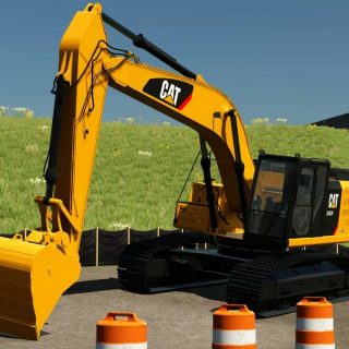 Cat 336E/F Pack v1.0 FS22 Mod | Farming Simulator 22 Mod