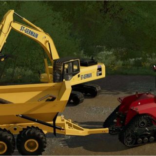 Caterpillar 725A Dumper v1.0 FS22 Mod | Farming Simulator 22 Mod