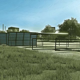 Cattle Feed Lot Package v1.0 FS22 Mod | Farming Simulator 22 Mod