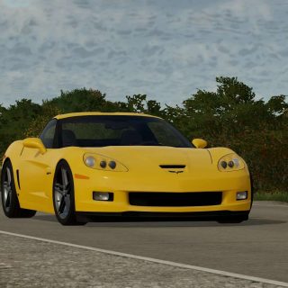 Chevy Corvette Z06 v1.0 FS22 Mod | Farming Simulator 22 Mod