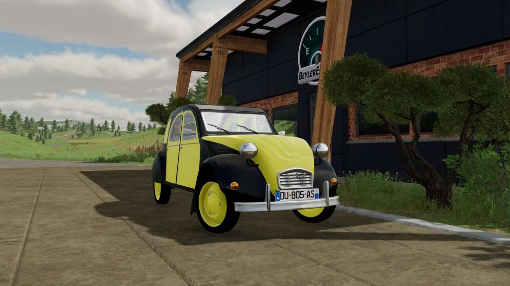 Citroën 2CV v1.0 FS22 Mod | Farming Simulator 22 Mod