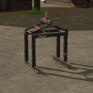 Crane Block Grab v1.0.1 FS22 Mod | Farming Simulator 22 Mod