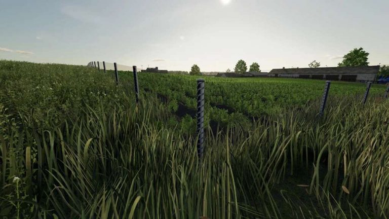 Crop Protection Fences v1.0 FS22 Mod | Farming Simulator 22 Mod