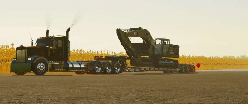 Custom Peterbilt v1.0 FS22 Mod | Farming Simulator 22 Mod