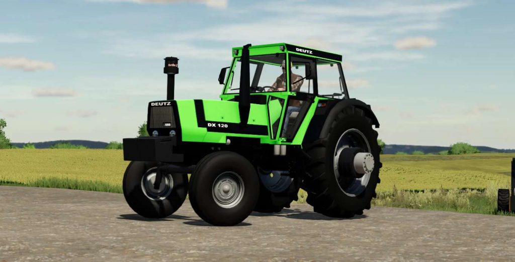 Deutz DX120 2WD v1.0 FS22 Mod | Farming Simulator 22 Mod