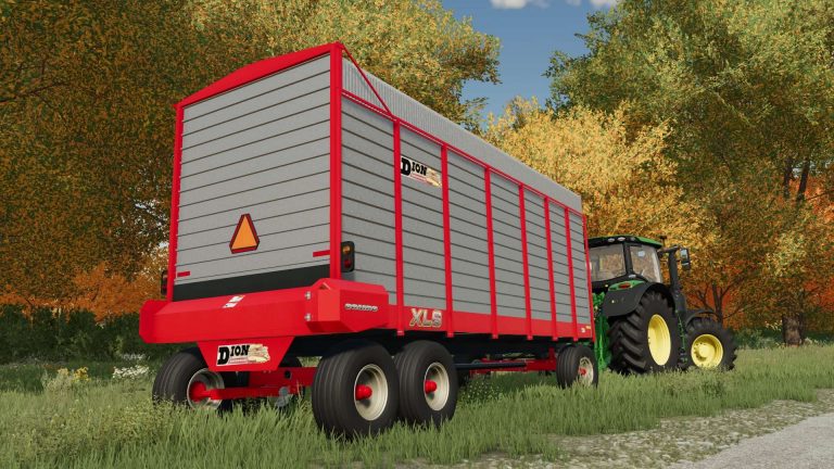 Dion B58 Forage Boxes Pack v1.0 FS22 Mod | Farming Simulator 22 Mod