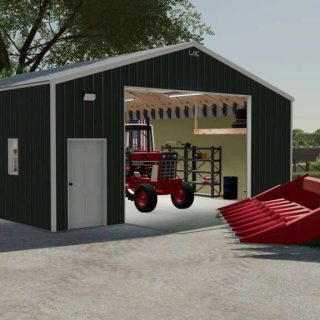 Dirt Farm Workshop v1.0 FS22 Mod | Farming Simulator 22 Mod