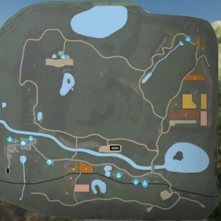 Dredge Creek Alaska v1.0 FS22 Mod | Farming Simulator 22 Mod