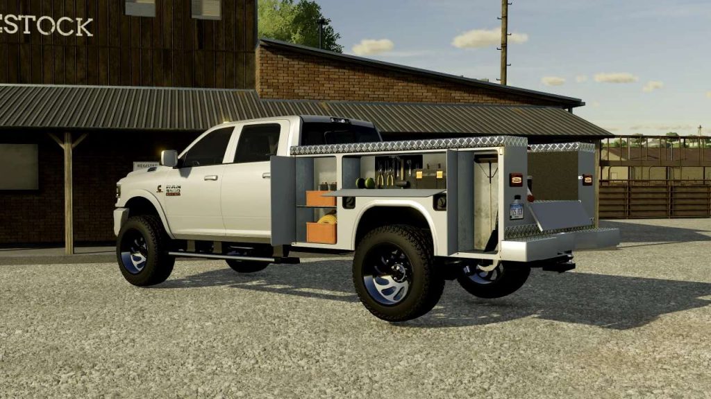 EXP22 2020 Dodge Ram v1.0 FS22 Mod | Farming Simulator 22 Mod
