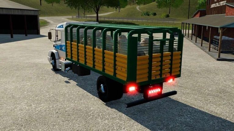 FH Livestock Trailer v1.1 FS22 Mod | Farming Simulator 22 Mod