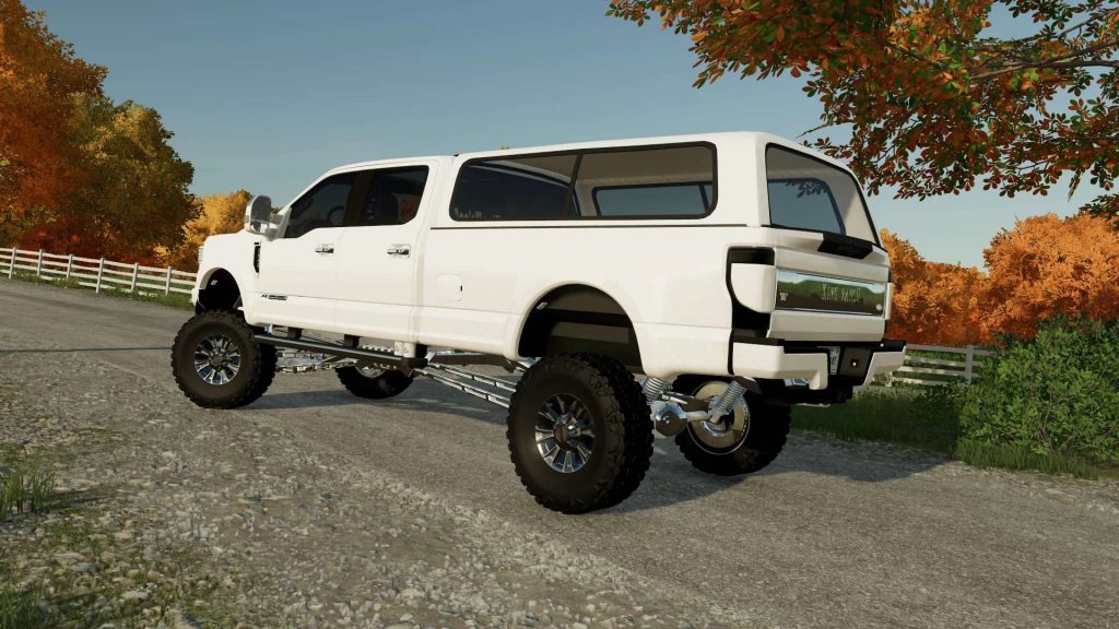 Ford F350 Super Duty Crew Cab v1.0 FS22 Mod | Farming Simulator 22 Mod