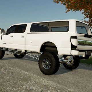 Ford F350 Super Duty Crew Cab v1.0 FS22 Mod | Farming Simulator 22 Mod
