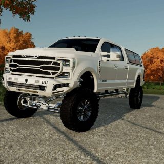 Ford F350 Super Duty Crew Cab v1.0 FS22 Mod | Farming Simulator 22 Mod