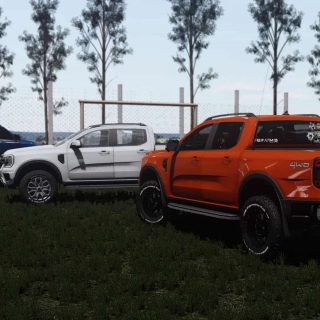 Ford Ranger 2024 v1.0 FS22 Mod | Farming Simulator 22 Mod