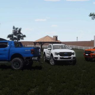 Ford Ranger 2024 v1.0 FS22 Mod | Farming Simulator 22 Mod