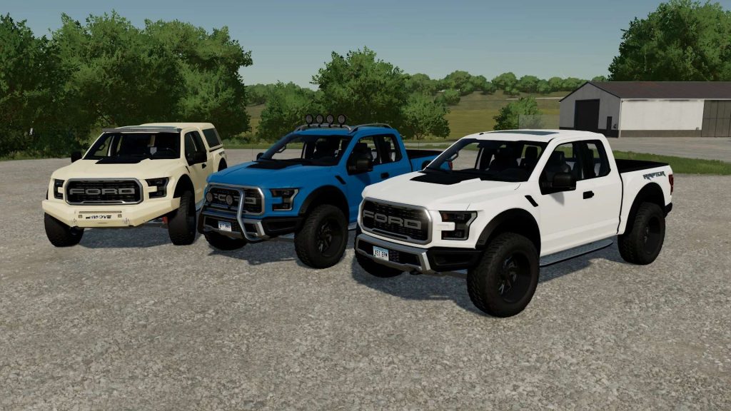 Ford Raptor Stock 3.6 V6 v1.0 FS22 Mod | Farming Simulator 22 Mod