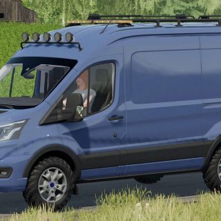 Ford Transit MK8 L2 v1.0 FS22 Mod | Farming Simulator 22 Mod