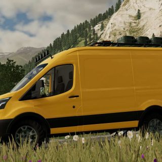 Ford Transit MK8 v1.0.1.7 FS22 Mod | Farming Simulator 22 Mod