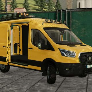 Ford Transit MK8 v1.0.1.7 FS22 Mod | Farming Simulator 22 Mod