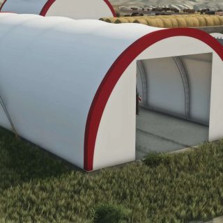 25x50 Hoop Barn v1.0 FS22 Mod | Farming Simulator 22 Mod