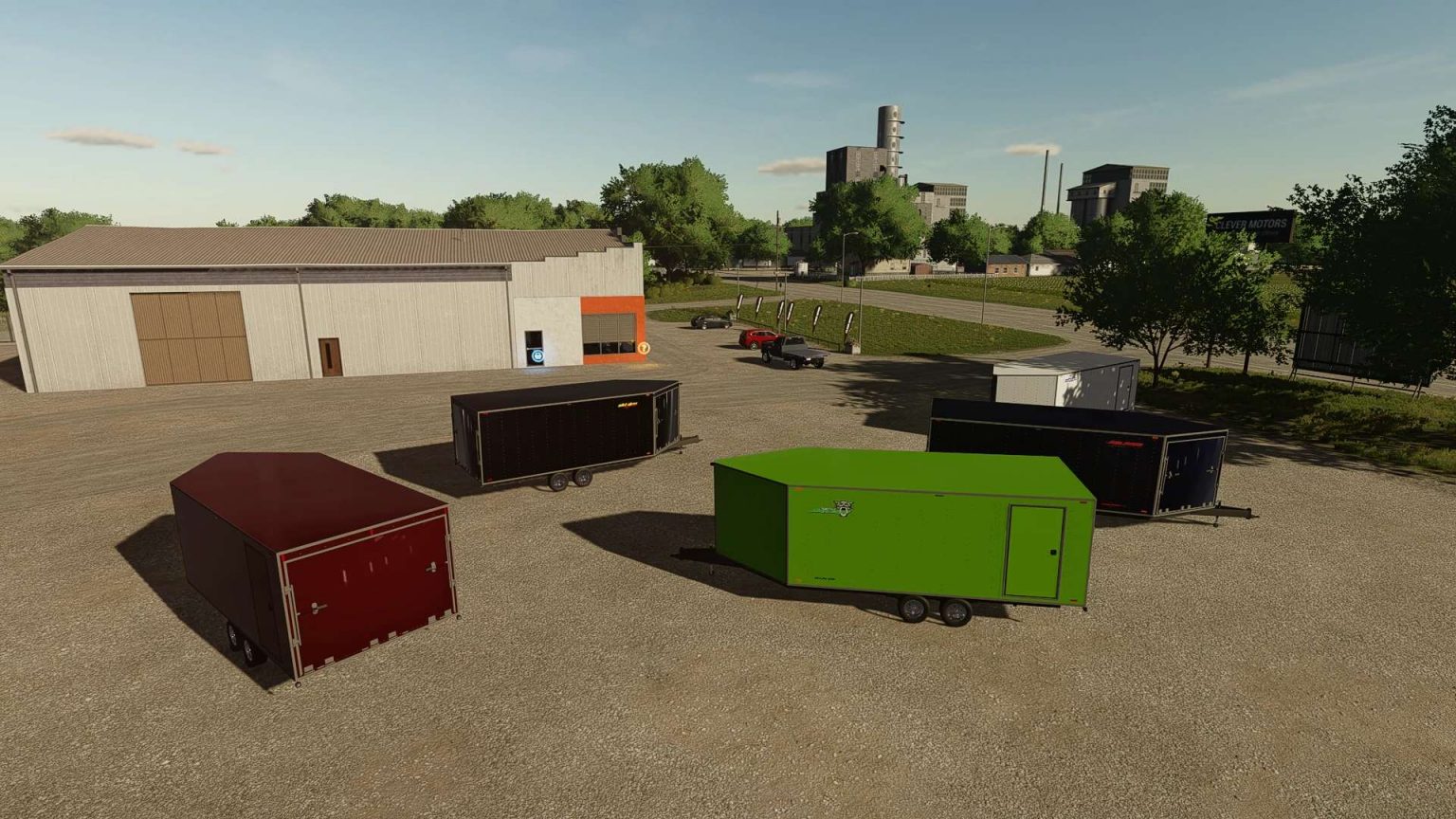 Enclosed Snowmobile Trailer CHS BETA FS22 Mod | Farming Simulator 22 Mod