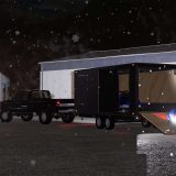 Enclosed Snowmobile Trailer CHS BETA FS22 Mod | Farming Simulator 22 Mod