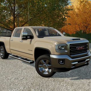 GMC Sierra 2500 2018 v1.0 FS22 Mod | Farming Simulator 22 Mod