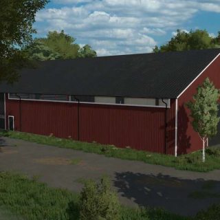 Grain Storage And Machinehall v1.0 FS22 Mod | Farming Simulator 22 Mod