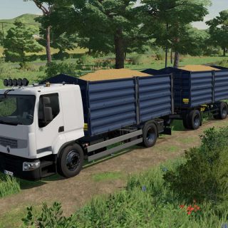 Grain Trailer v1.0 FS22 Mod | Farming Simulator 22 Mod