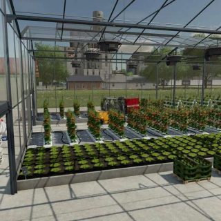 Greenhouse Modular v1.0.0.5 FS22 Mod | Farming Simulator 22 Mod