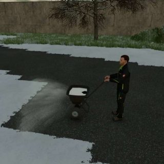 Hand Spreader v1.0 FS22 Mod | Farming Simulator 22 Mod