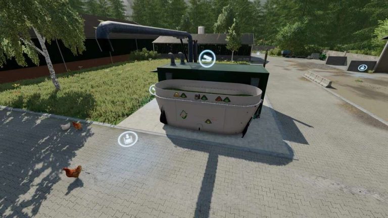 Hay Drying Plant M v1.0 FS22 Mod | Farming Simulator 22 Mod