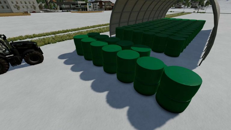 Hay shed v1.0 FS22 Mod | Farming Simulator 22 Mod