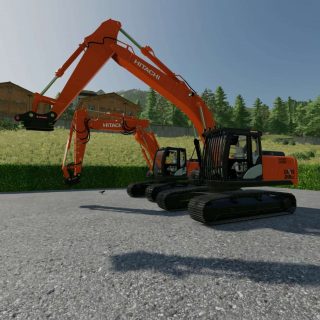 Hitachi 210 VA v1.0 FS22 Mod | Farming Simulator 22 Mod