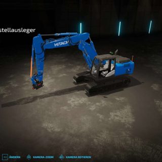 Hitachi 210 VA v1.0 FS22 Mod | Farming Simulator 22 Mod